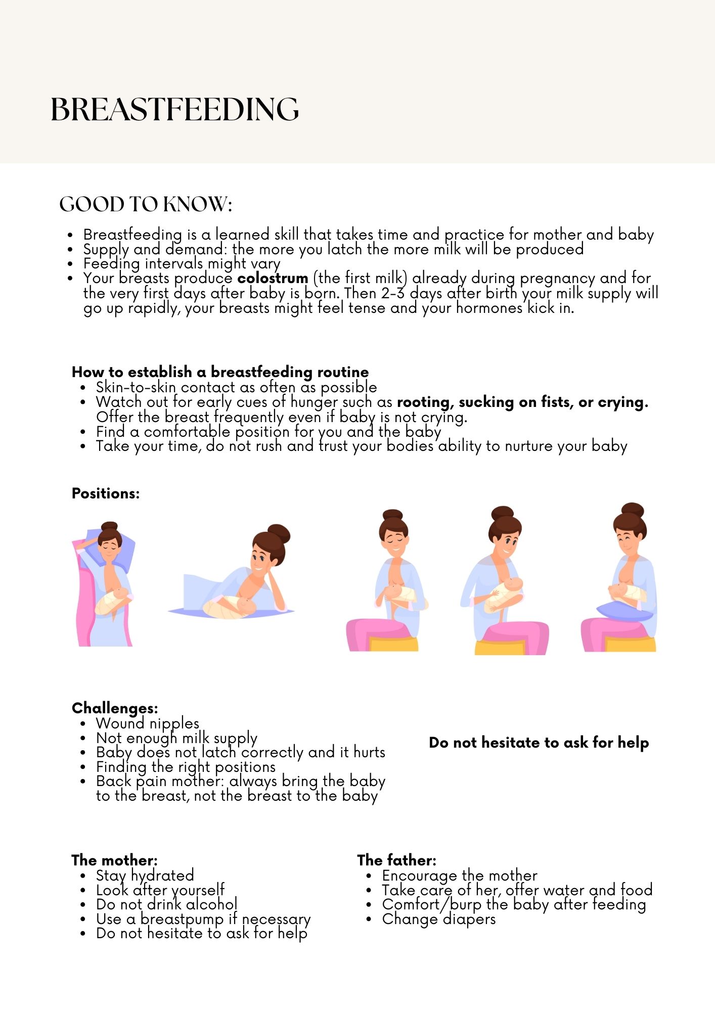 Workbook birth preparation - Mamiflow